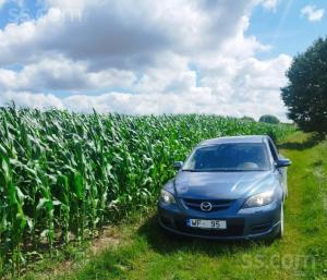 Blue Mazda 3 2008 in Liepaja, with an engine capacity of 2.30 L and mileage of 236 thousand km for 2200 €, photo 3 on AUTOMOTO.COM.LV