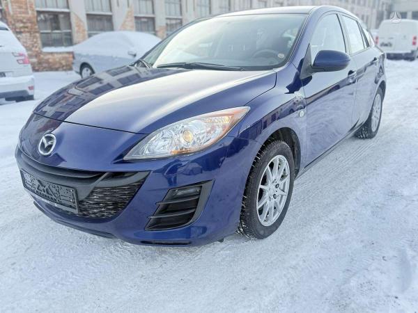 Blue Mazda 3 2009 in Taurage, with an engine capacity of 1.60 L and mileage of 38 thousand km for 3950 €, photo 3 on AUTOMOTO.COM.LV