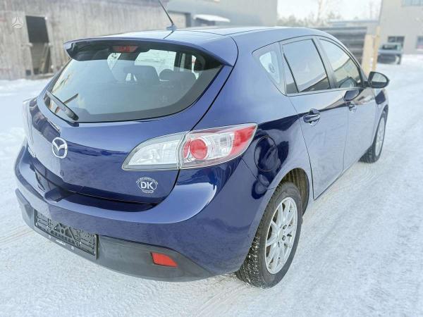 Blue Mazda 3 2009 in Taurage, with an engine capacity of 1.60 L and mileage of 38 thousand km for 3950 €, photo 6 on AUTOMOTO.COM.LV