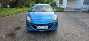 Blue Mazda 3 2010 in Vilnius, with an engine capacity of 1.56 L and mileage of 192 thousand km for 1499 €, photo 3 on AUTOMOTO.COM.LV