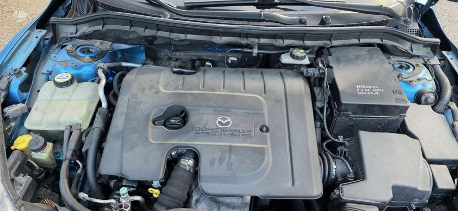 Blue Mazda 3 2010 in Vilnius, with an engine capacity of 1.56 L and mileage of 192 thousand km for 1499 €, photo 11 on AUTOMOTO.COM.LV