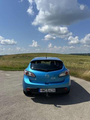 Blue Mazda 3 2010 in Kelme, with an engine capacity of 1.56 L and mileage of 220 thousand km for 3700 €, photo 5 on AUTOMOTO.COM.LV