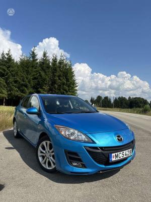 Blue Mazda 3 2010 in Kelme, with an engine capacity of 1.56 L and mileage of 220 thousand km for 3700 €, photo 18 on AUTOMOTO.COM.LV
