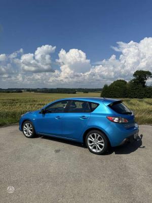 Blue Mazda 3 2010 in Kelme, with an engine capacity of 1.56 L and mileage of 220 thousand km for 3700 €, photo 19 on AUTOMOTO.COM.LV