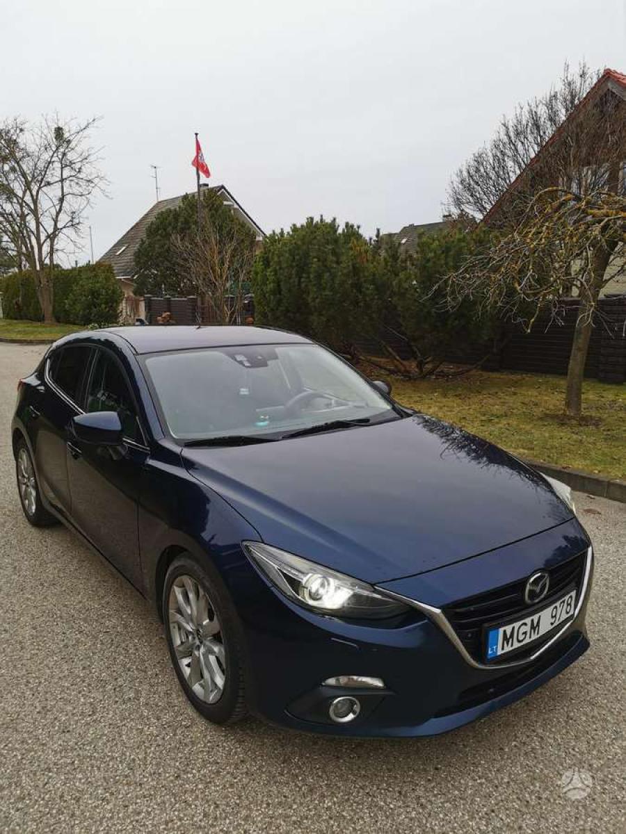 Zils Mazda 3 2014 Kauņa, ar dzinēja tilpumu 2.18 L un nobraukumu 229 tūkst. km par 3650 €, foto 1 vietnē AUTOMOTO.COM.LV