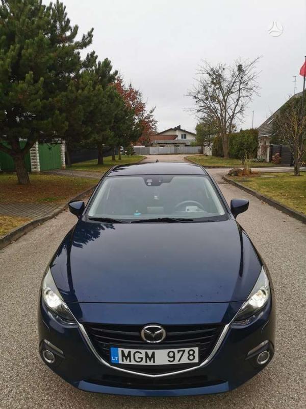 Zils Mazda 3 2014 Kauņa, ar dzinēja tilpumu 2.18 L un nobraukumu 229 tūkst. km par 3650 €, foto 3 vietnē AUTOMOTO.COM.LV