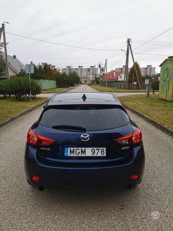 Zils Mazda 3 2014 Kauņa, ar dzinēja tilpumu 2.18 L un nobraukumu 229 tūkst. km par 3650 €, foto 4 vietnē AUTOMOTO.COM.LV