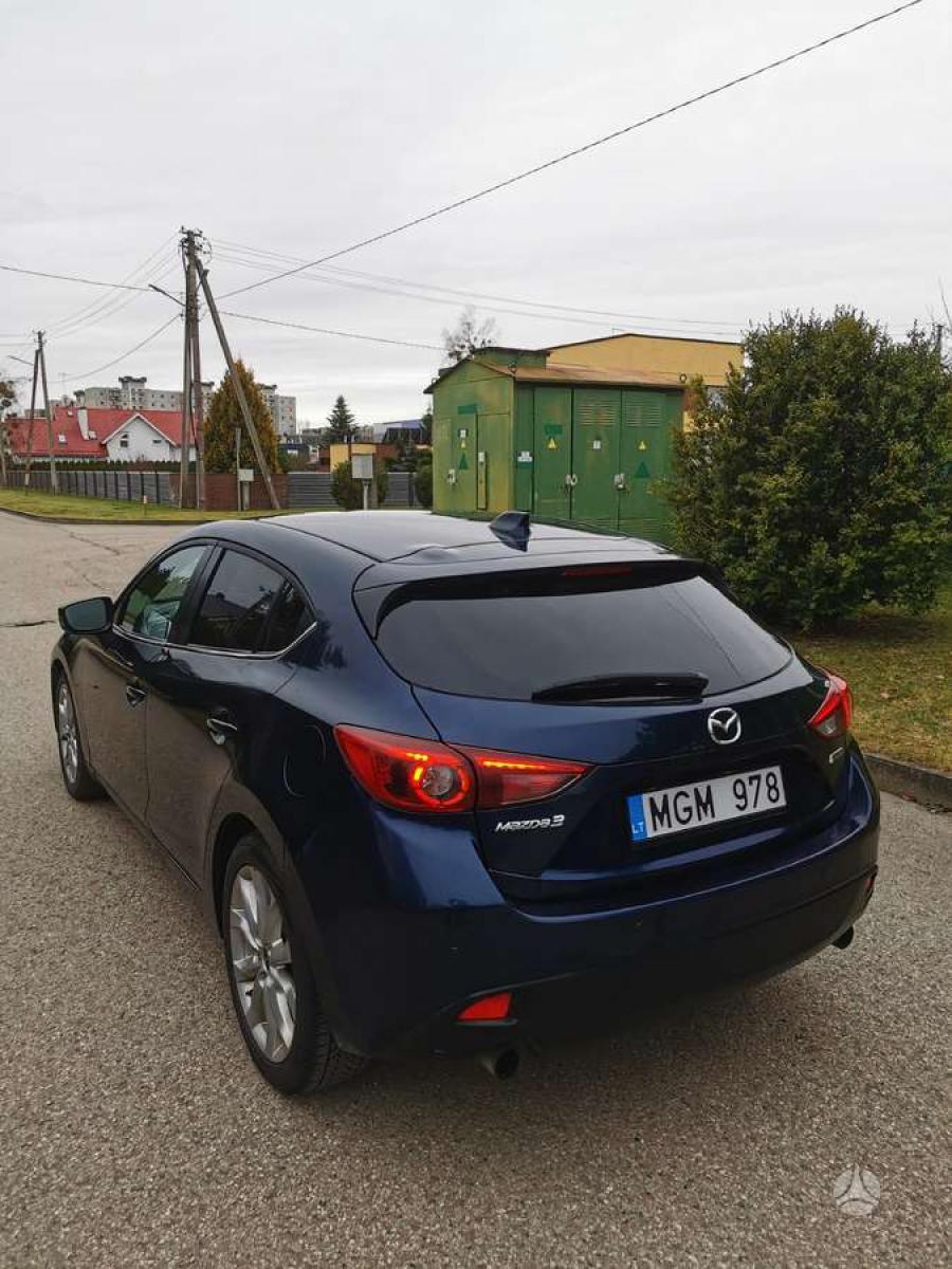 Zils Mazda 3 2014 Kauņa, ar dzinēja tilpumu 2.18 L un nobraukumu 229 tūkst. km par 3650 €, foto 5 vietnē AUTOMOTO.COM.LV