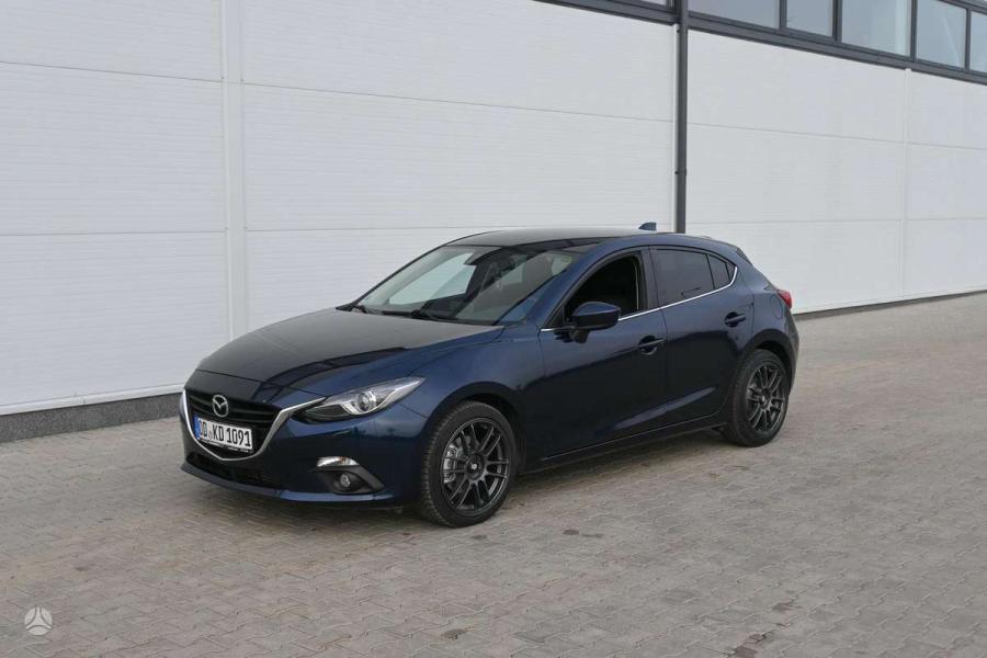 Blue Mazda 3 2014 in Kretinga, with an engine capacity of 2.19 L and mileage of 151 thousand km for 7999 €, photo 15 on AUTOMOTO.COM.LV