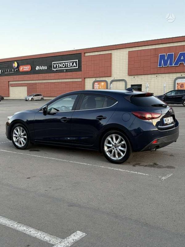 Zils Mazda 3 2014 Kauņa, ar dzinēja tilpumu 2.19 L un nobraukumu 235 tūkst. km par 5200 €, foto 3 vietnē AUTOMOTO.COM.LV