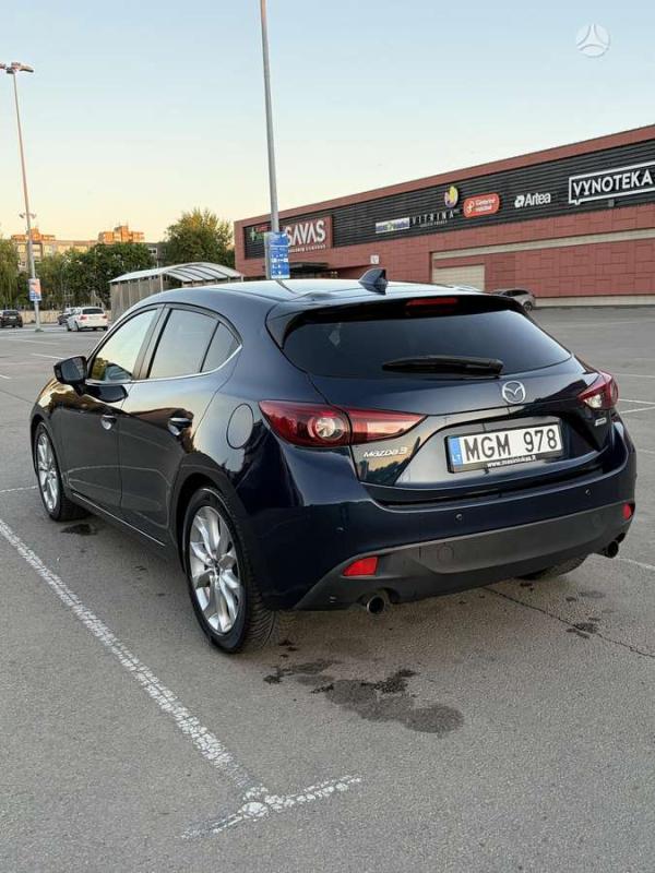 Zils Mazda 3 2014 Kauņa, ar dzinēja tilpumu 2.19 L un nobraukumu 235 tūkst. km par 5200 €, foto 4 vietnē AUTOMOTO.COM.LV