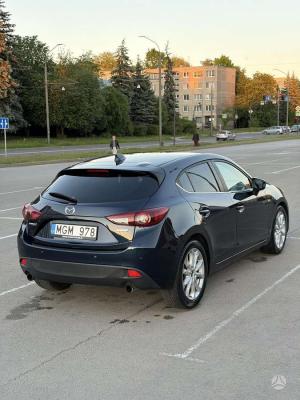 Zils Mazda 3 2014 Kauņa, ar dzinēja tilpumu 2.19 L un nobraukumu 235 tūkst. km par 5200 €, foto 7 vietnē AUTOMOTO.COM.LV