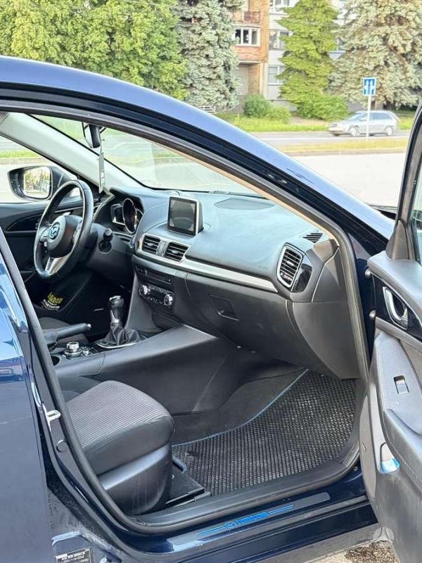 Zils Mazda 3 2014 Kauņa, ar dzinēja tilpumu 2.19 L un nobraukumu 235 tūkst. km par 5200 €, foto 10 vietnē AUTOMOTO.COM.LV