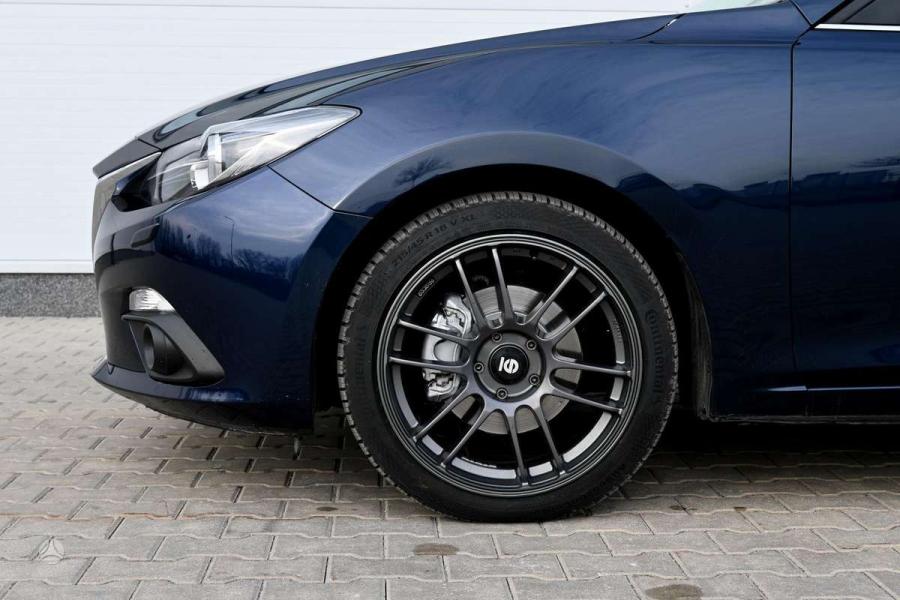 Blue Mazda 3 2014 in Kretinga, with an engine capacity of 2.19 L and mileage of 151 thousand km for 7499 €, photo 14 on AUTOMOTO.COM.LV
