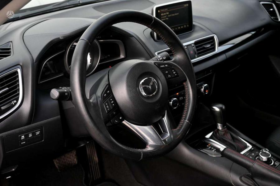 Blue Mazda 3 2014 in Kretinga, with an engine capacity of 2.19 L and mileage of 151 thousand km for 7499 €, photo 22 on AUTOMOTO.COM.LV