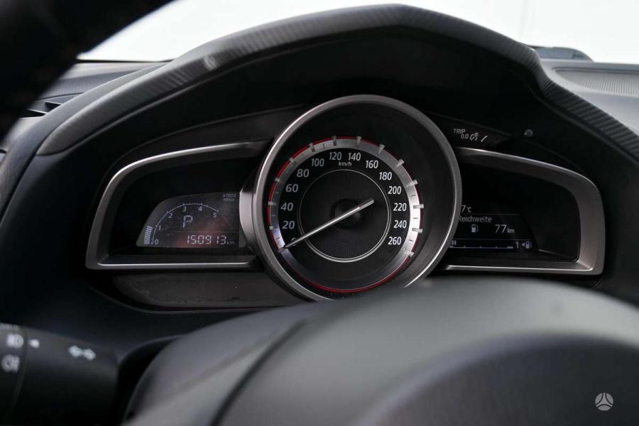 Blue Mazda 3 2014 in Kretinga, with an engine capacity of 2.19 L and mileage of 151 thousand km for 7499 €, photo 34 on AUTOMOTO.COM.LV