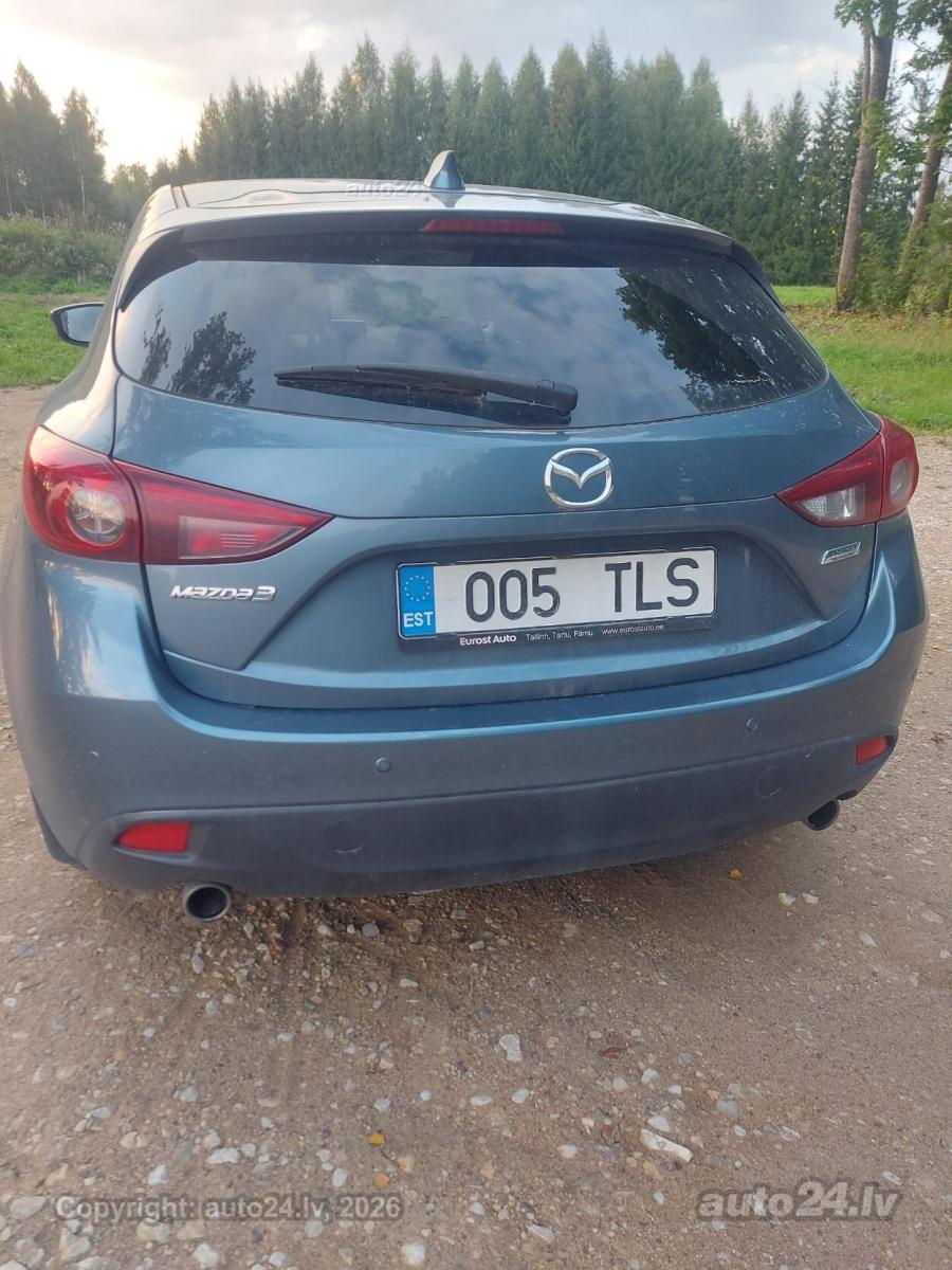 Zils Mazda 3 2015 Tartu, ar dzinēja tilpumu 2.00 L un nobraukumu 172 tūkst. km par 8500 €, foto 7 vietnē AUTOMOTO.COM.LV