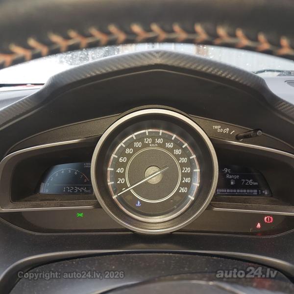 Zils Mazda 3 2015 Tartu, ar dzinēja tilpumu 2.00 L un nobraukumu 172 tūkst. km par 8500 €, foto 11 vietnē AUTOMOTO.COM.LV