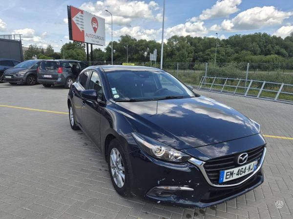 Zils Mazda 3 2017 Tauragė, ar dzinēja tilpumu 1.50 L un nobraukumu 239 tūkst. km par 5800 €, foto 3 vietnē AUTOMOTO.COM.LV