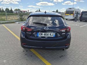 Blue Mazda 3 2017 in Taurage, with an engine capacity of 1.50 L and mileage of 239 thousand km for 5800 €, photo 7 on AUTOMOTO.COM.LV