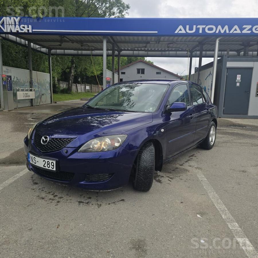 Zils Mazda 3 2005 Cēsis, ar dzinēja tilpumu 1.60 L un nobraukumu 208 tūkst. km par 985 €, foto 4 vietnē AUTOMOTO.COM.LV