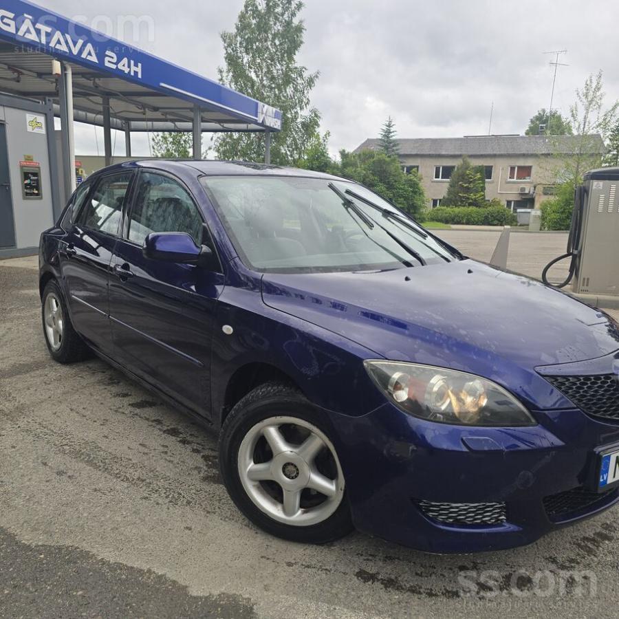 Zils Mazda 3 2005 Cēsis, ar dzinēja tilpumu 1.60 L un nobraukumu 208 tūkst. km par 985 €, foto 5 vietnē AUTOMOTO.COM.LV