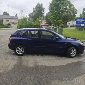 Zils Mazda 3 2005 Cēsis, ar dzinēja tilpumu 1.60 L un nobraukumu 208 tūkst. km par 985 €, foto 6 vietnē AUTOMOTO.COM.LV