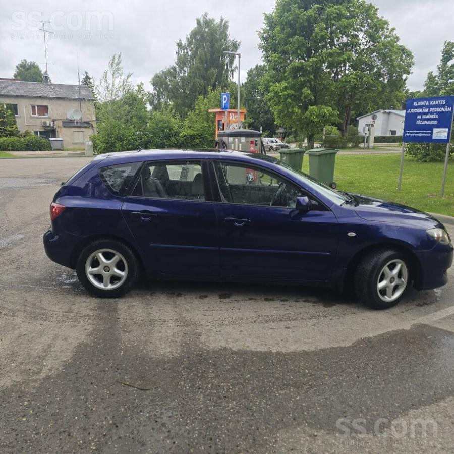 Zils Mazda 3 2005 Cēsis, ar dzinēja tilpumu 1.60 L un nobraukumu 208 tūkst. km par 985 €, foto 6 vietnē AUTOMOTO.COM.LV
