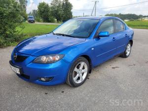 Синий Мазда 3 2005 в Рига, объемом двигателя 1.60 л и пробегом 106 тыс. км за 650 €, фото 3 на AUTOMOTO.COM.LV