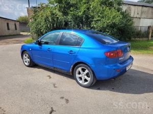 Синий Мазда 3 2005 в Рига, объемом двигателя 1.60 л и пробегом 106 тыс. км за 650 €, фото 5 на AUTOMOTO.COM.LV