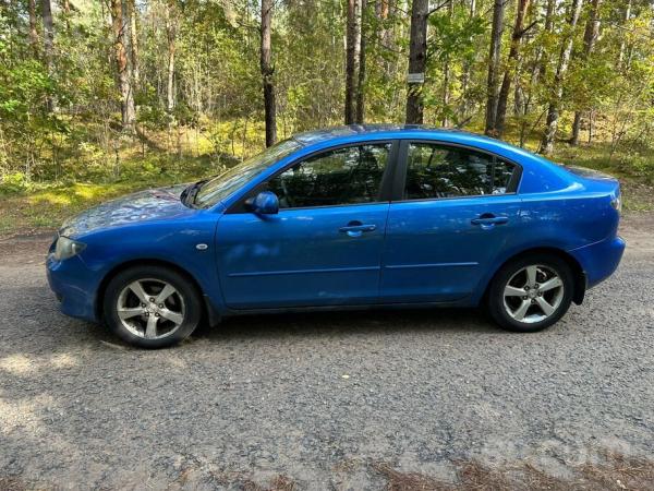 Mazda 3 2005 Rīga vietnē Zils Mazda 3 2005 Rīga, ar dzinēja tilpumu 1.60 L un nobraukumu 193 tūkst. km par 1400 €, foto 3 vietnē AUTOMOTO.COM.LV