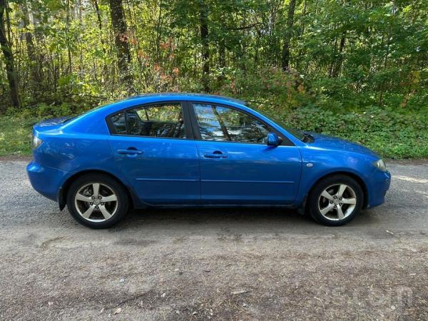 Mazda 3 2005 Rīga vietnē Zils Mazda 3 2005 Rīga, ar dzinēja tilpumu 1.60 L un nobraukumu 193 tūkst. km par 1400 €, foto 6 vietnē AUTOMOTO.COM.LV