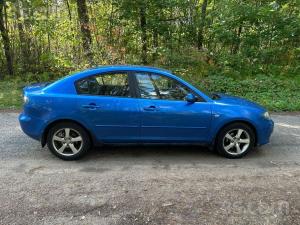 Zils Mazda 3 2005 Rīga, ar dzinēja tilpumu 1.60 L un nobraukumu 193 tūkst. km par 1400 €, foto 6 vietnē AUTOMOTO.COM.LV