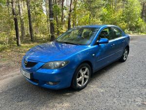 Синий Мазда 3 2005 в Рига, объемом двигателя 1.60 л и пробегом 193 тыс. км за 1400 €, фото  на AUTOMOTO.COM.LV