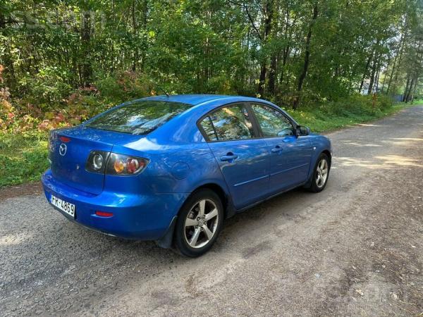 Zils Mazda 3 2005 Rīga, ar dzinēja tilpumu 1.60 L un nobraukumu 193 tūkst. km par 1400 €, foto 5 vietnē AUTOMOTO.COM.LV