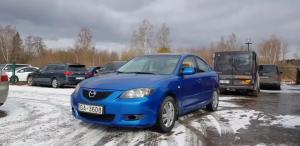 Blue Mazda 3 2006 in Valmiera, with an engine capacity of 1.60 L and mileage of 315 thousand km for 600 €, photo 8 on AUTOMOTO.COM.LV