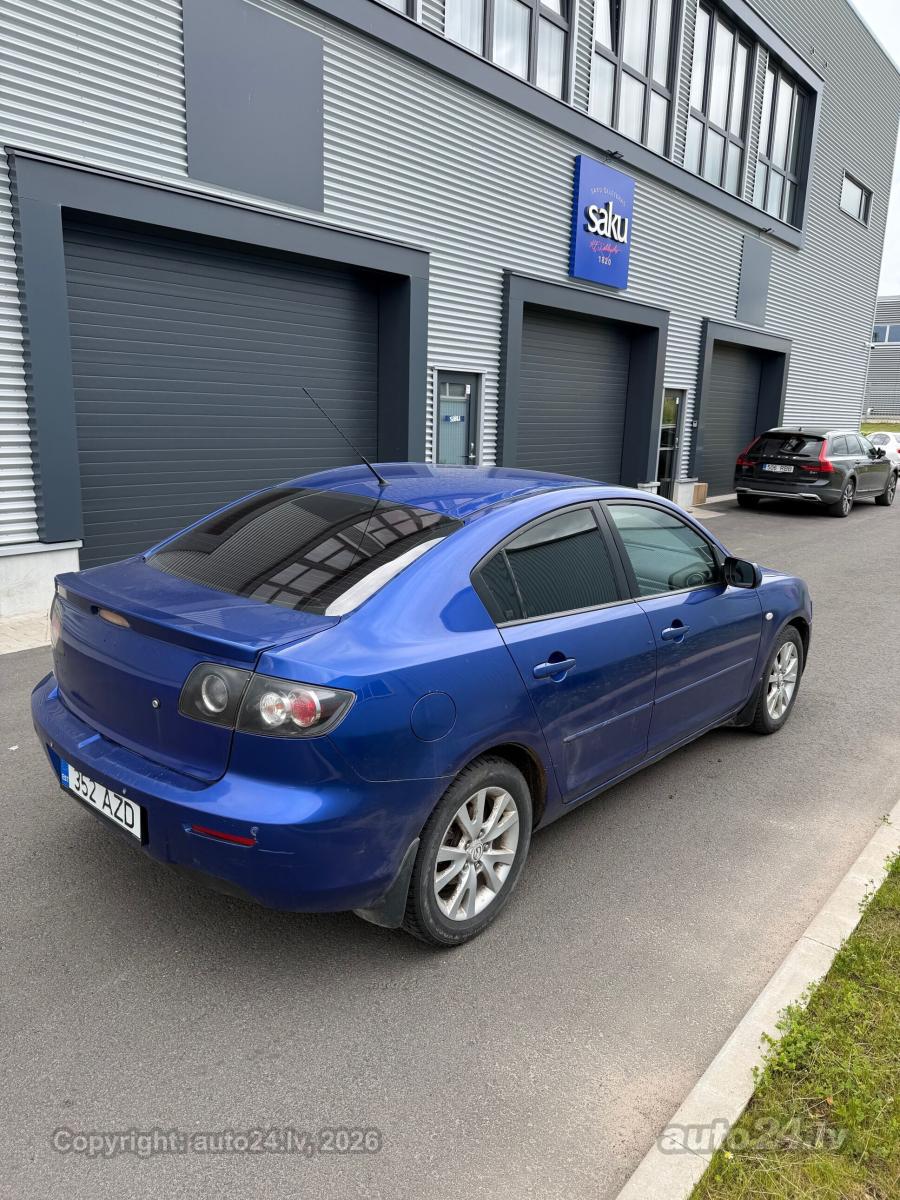 Zils Mazda 3 2006 Tartu, ar dzinēja tilpumu 1.60 L un nobraukumu 265 tūkst. km par 1200 €, foto 3 vietnē AUTOMOTO.COM.LV
