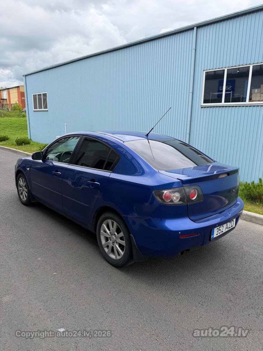Zils Mazda 3 2006 Tartu, ar dzinēja tilpumu 1.60 L un nobraukumu 265 tūkst. km par 1200 €, foto 5 vietnē AUTOMOTO.COM.LV