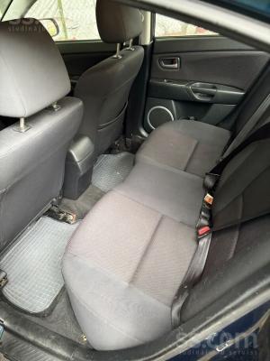 Blue Mazda 3 2006 in Riga, with an engine capacity of 1.60 L and mileage of 251 thousand km for 700 €, photo 8 on AUTOMOTO.COM.LV