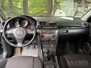 Blue Mazda 3 2006 in Riga, with an engine capacity of 1.60 L and mileage of 251 thousand km for 700 €, photo 12 on AUTOMOTO.COM.LV