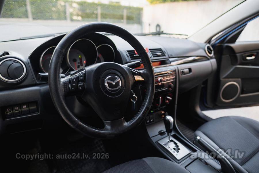 Zils Mazda 3 2008 Tallina, ar dzinēja tilpumu 1.60 L un nobraukumu 244 tūkst. km par 1000 €, foto 9 vietnē AUTOMOTO.COM.LV