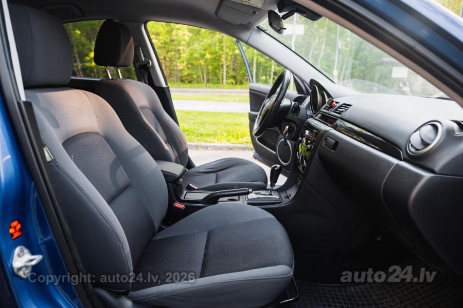 Zils Mazda 3 2008 Tallina, ar dzinēja tilpumu 1.60 L un nobraukumu 244 tūkst. km par 1000 €, foto 16 vietnē AUTOMOTO.COM.LV