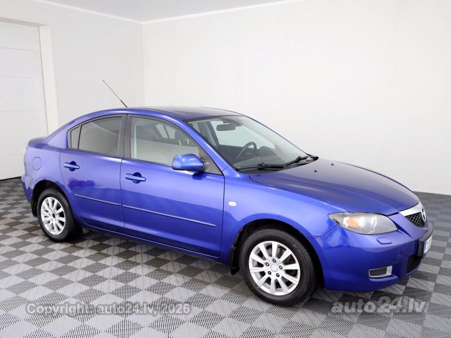 Zils Mazda 3 2008 Tallina, ar dzinēja tilpumu 1.60 L un nobraukumu 238 tūkst. km par 1599 €, foto 1 vietnē AUTOMOTO.COM.LV