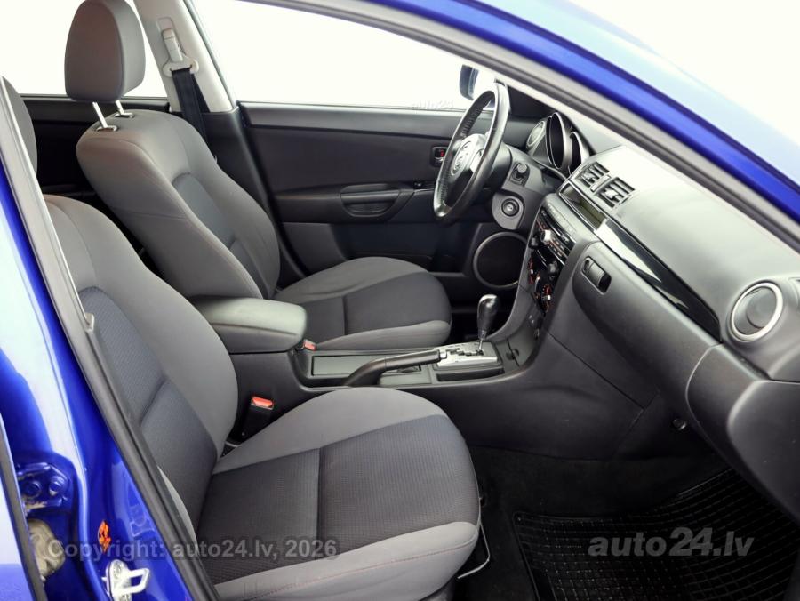Zils Mazda 3 2008 Tallina, ar dzinēja tilpumu 1.60 L un nobraukumu 238 tūkst. km par 1599 €, foto 7 vietnē AUTOMOTO.COM.LV