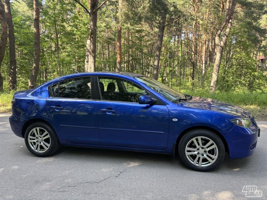 Синий Мазда 3 2008 в Каунас, объемом двигателя 1.60 л и пробегом 130 тыс. км за 1450 €, фото 5 на AUTOMOTO.COM.LV
