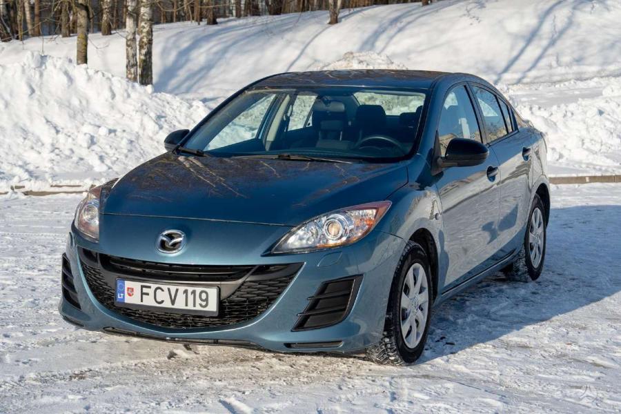 Zils Mazda 3 2010 Viļņa, ar dzinēja tilpumu 1.60 L un nobraukumu 154 tūkst. km par 4400 €, foto 3 vietnē AUTOMOTO.COM.LV