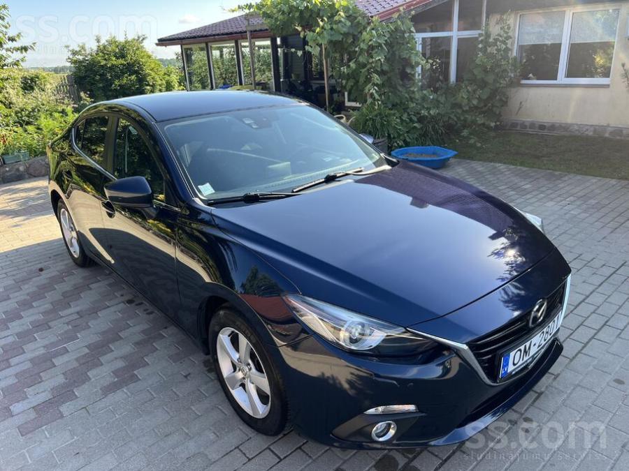Zils Mazda 3 2014 Dobele, ar dzinēja tilpumu 2.20 L un nobraukumu 202 tūkst. km par 5800 €, foto 3 vietnē AUTOMOTO.COM.LV