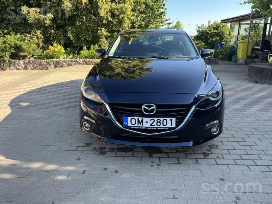 Zils Mazda 3 2014 Dobele, ar dzinēja tilpumu 2.20 L un nobraukumu 202 tūkst. km par 5800 €, foto 6 vietnē AUTOMOTO.COM.LV