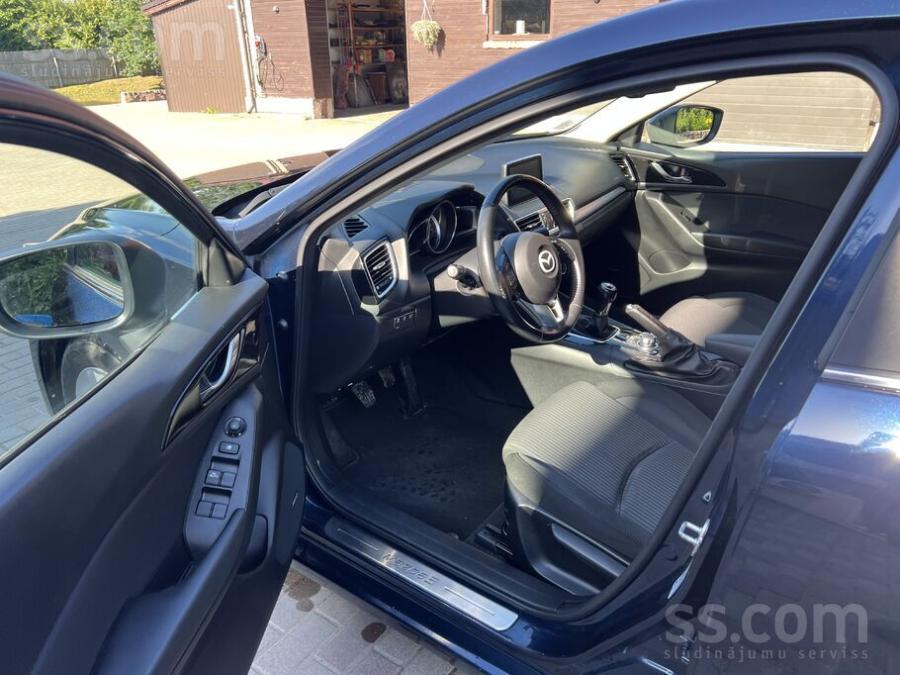 Zils Mazda 3 2014 Dobele, ar dzinēja tilpumu 2.20 L un nobraukumu 202 tūkst. km par 5800 €, foto 13 vietnē AUTOMOTO.COM.LV