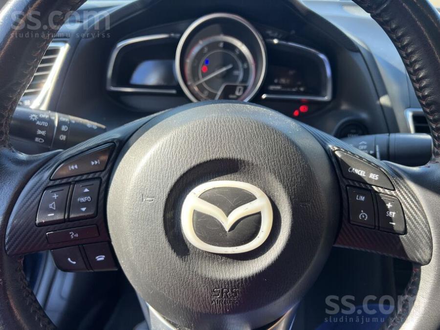 Zils Mazda 3 2014 Dobele, ar dzinēja tilpumu 2.20 L un nobraukumu 202 tūkst. km par 5800 €, foto 17 vietnē AUTOMOTO.COM.LV